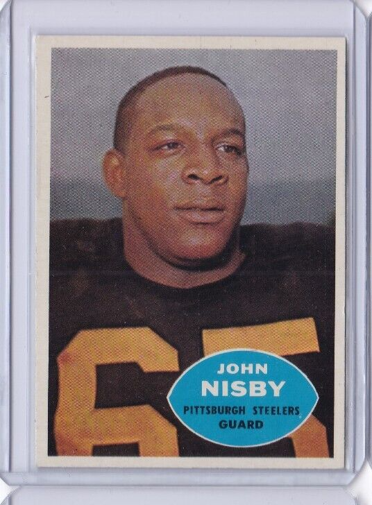 1960 Topps - #98 John Nisby (RC) Rookie Pittsburgh Steelers IDBB | eBay