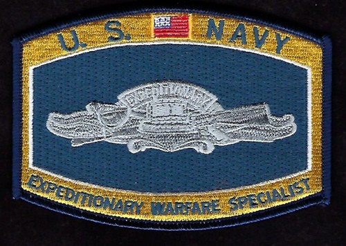 Expeditionary Warfare Specialist EXW RATING HAT PATCH US NAVY VETERAN ...