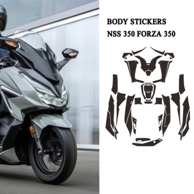 Motorcycle Body Stickers 3D Protector Body Decals For HONDA NSS 350 ...
