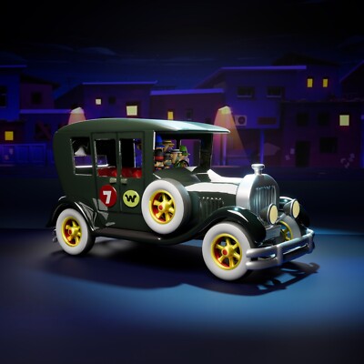 UNPAINTED Wacky Races Bulletproof Bomb 3D Printed Model Kit UW | eBay