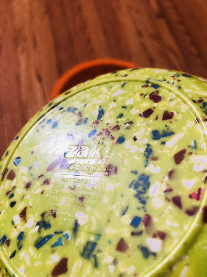 ZAK Designs Confetti Nesting Bowls Set Of 3 Multicolor Melamine | eBay