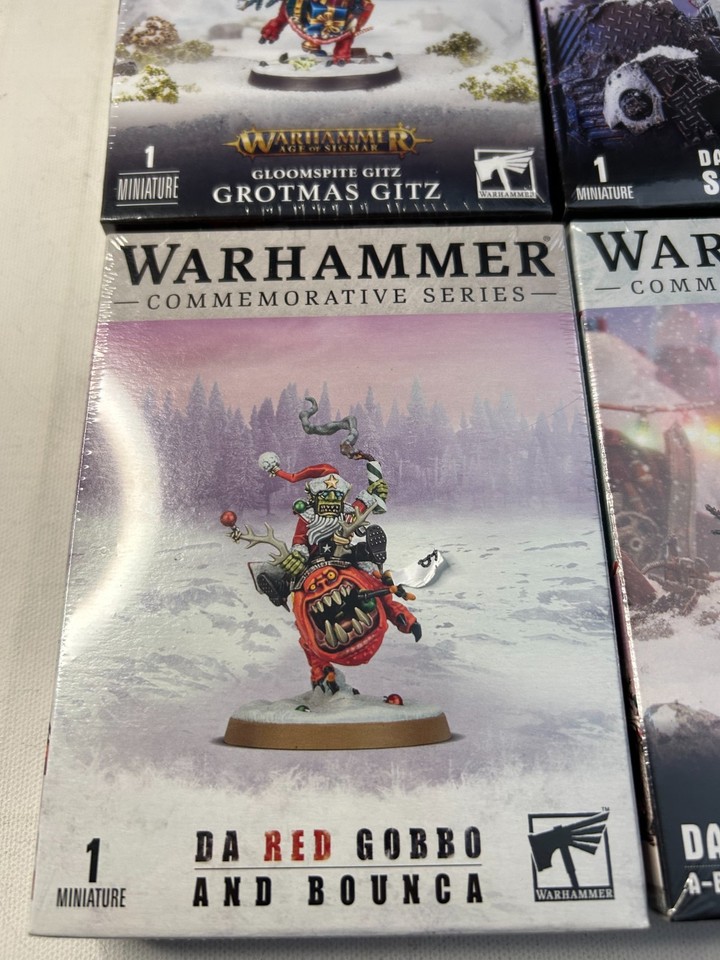 Warhammer 40K Da Red Gobbo Christmas Limited Edition Collection (5 ...