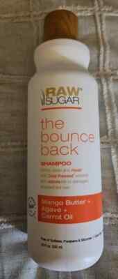 Raw Sugar Bounce Back Shampoo Mango Butter Agave Carrot Oil | eBay