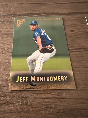 1996 Topps Gallery The Classics Baseball Card #22 Jeff Montgomery ...