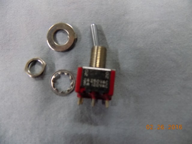 TEXTRON CESSNA S1696-1 SWITCH W/ 8130-3 REPLACES 7201 MS205N MST205N ...