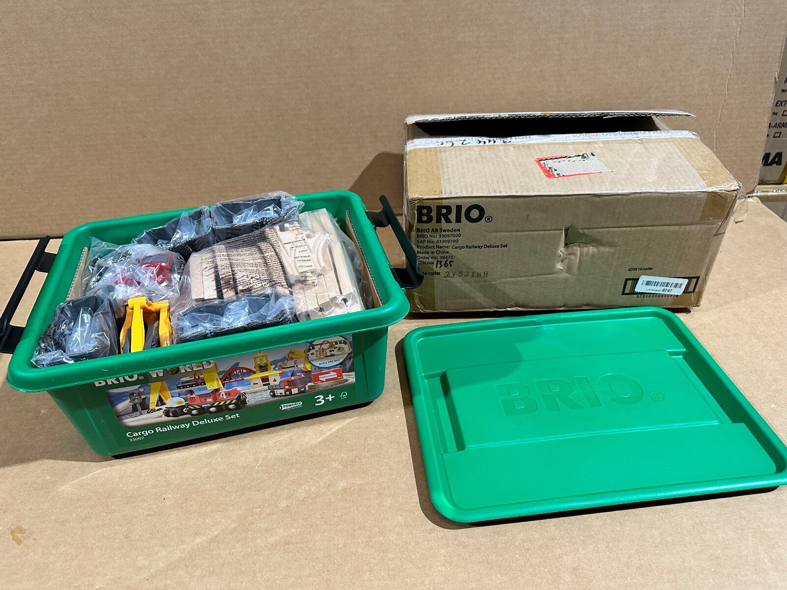 BRIO 33097 Cargo Railway Deluxe Set (54 Pieces) for sale online | eBay