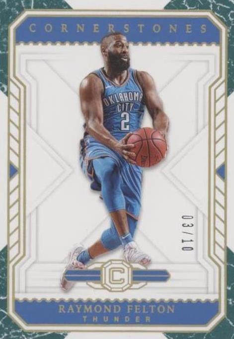 2018-19 Panini Cornerstones - Raymond Felton #123 Marble /10 for sale ...