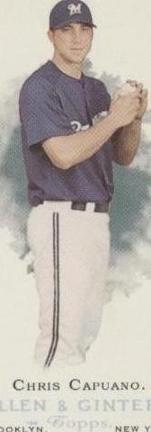 2006 Topps Allen & Ginter's - Chris Capuano #166 Mini Allen & Ginter ...