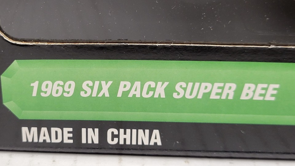 ERTL 1/18 - 1969 DODGE SUPER BEE - 1997 MOPAR NATIONALS - Bright Green Metallic | eBay