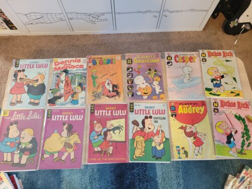 Lot of 51 Silver Age Comics: Dell, Archie, Harvey, Whitman, Gold Key ...