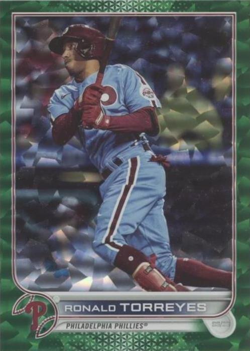 2022 Topps Series 2 - Ronald Torreyes #354 Green Foilboard /499 for ...