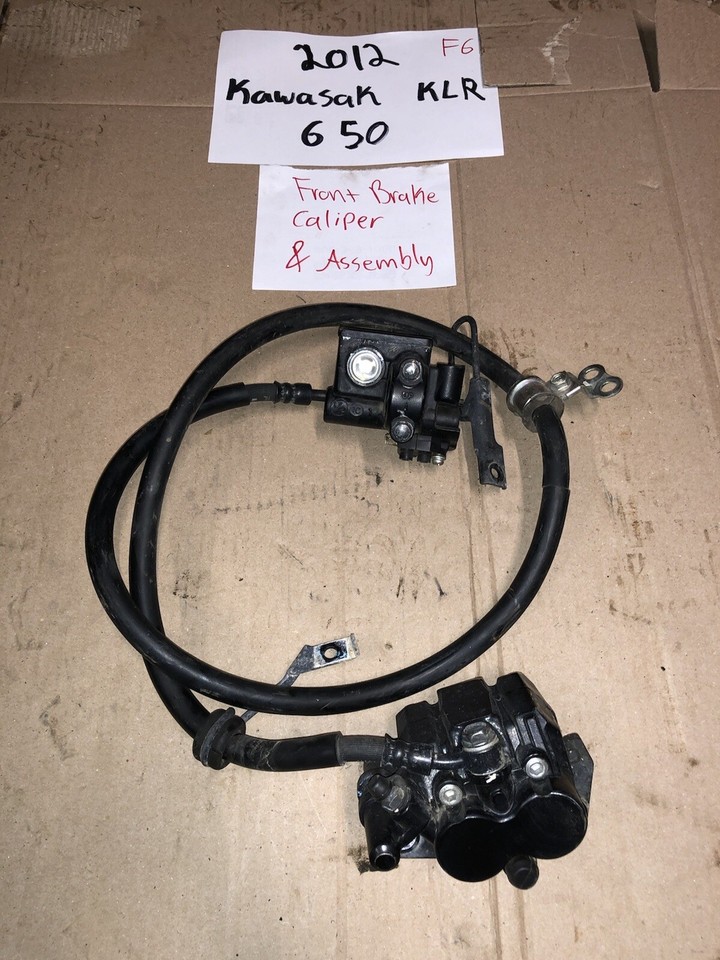 2012 OEM KAWASAKI KLR 650 FRONT BRAKE CALIPER ASSY.#43080-0095-25S | eBay