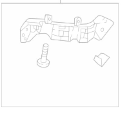 Genuine GM Driver Side Front Bumper Fascia Guide 84451684 | eBay