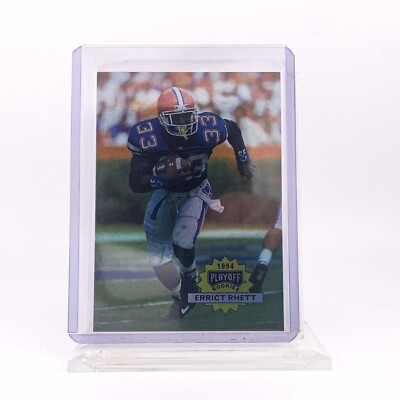 Errict Rhett Rookie - 1994 Playoff - Tampa Bay Buccaneers & Florida ...