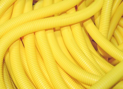 Commscope FiberGuide® 7/8" Flex Tube, slotted, 200 ft length, yellow ...