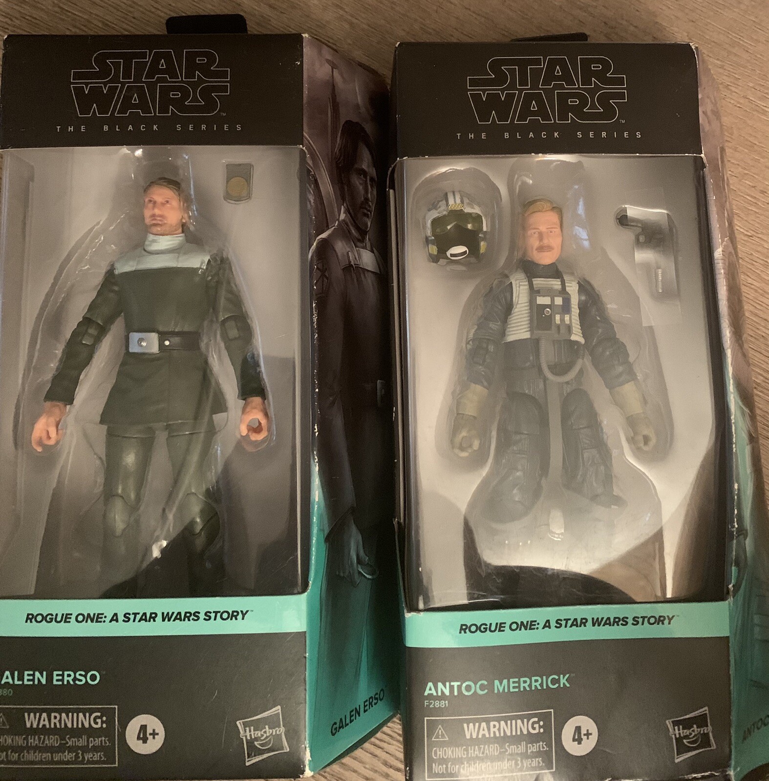 Star Wars Black Series RO- ANTOC MERRICK & GALEN ERSO | eBay