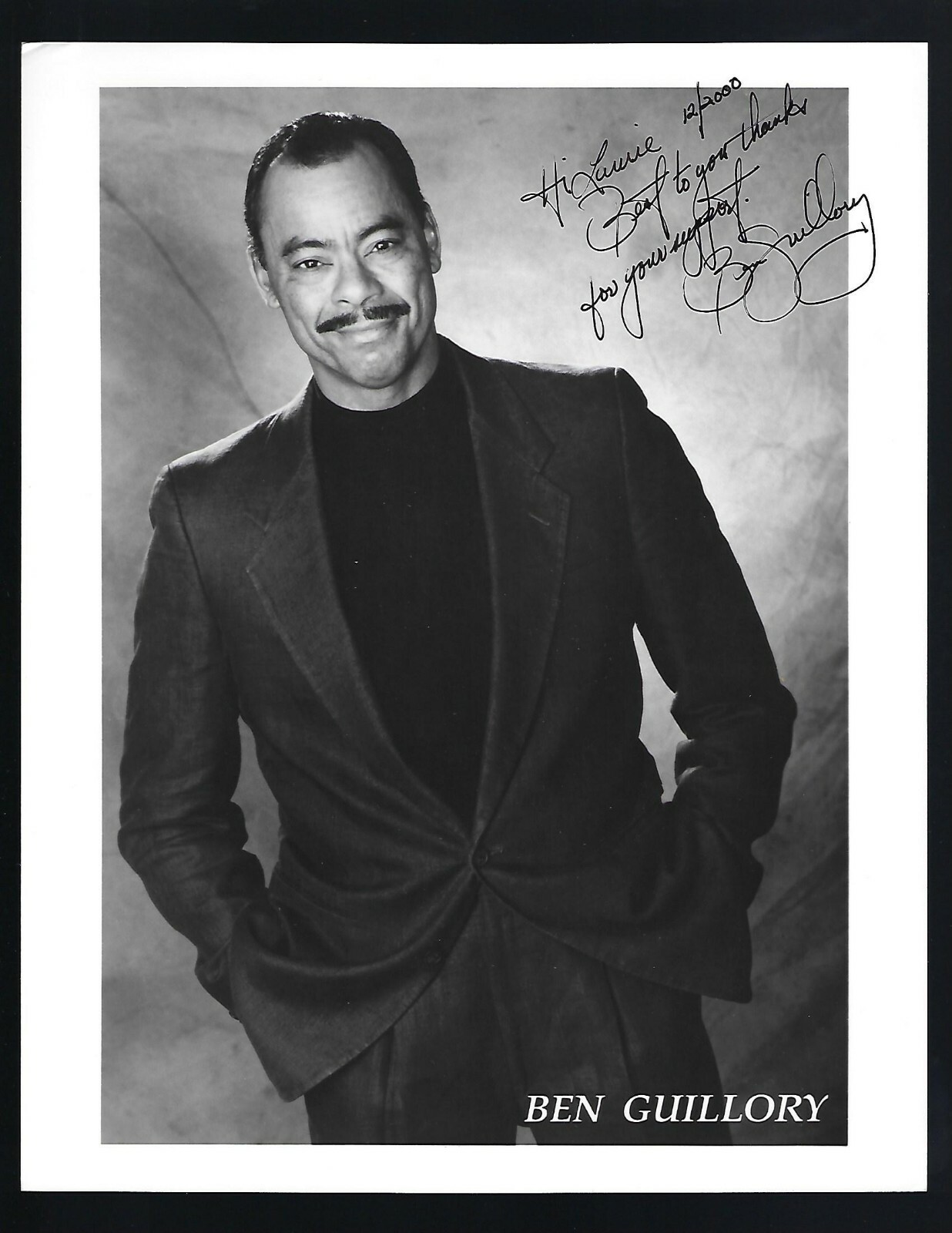 Ben Guillory signed 8x10 photograph Star Trek related actor | eBay