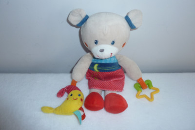 Doudou peluche veil ours Nicotoy Simba Toys | eBay