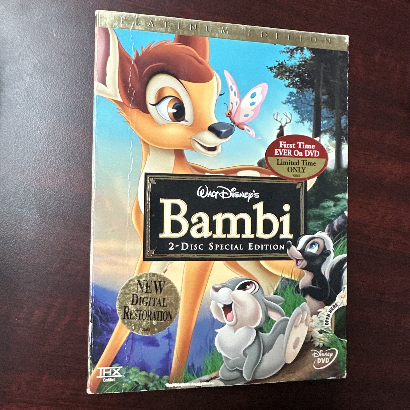 Bambi (DVD, 2005, 2-Disc Set, Special Edition/Platinum Edition ...