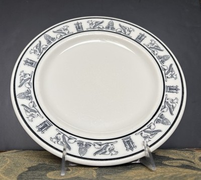 AT& Santa Fe Railroad Griffon 9 3/4" Dinner Plate OPCO Syracuse w/SF ...