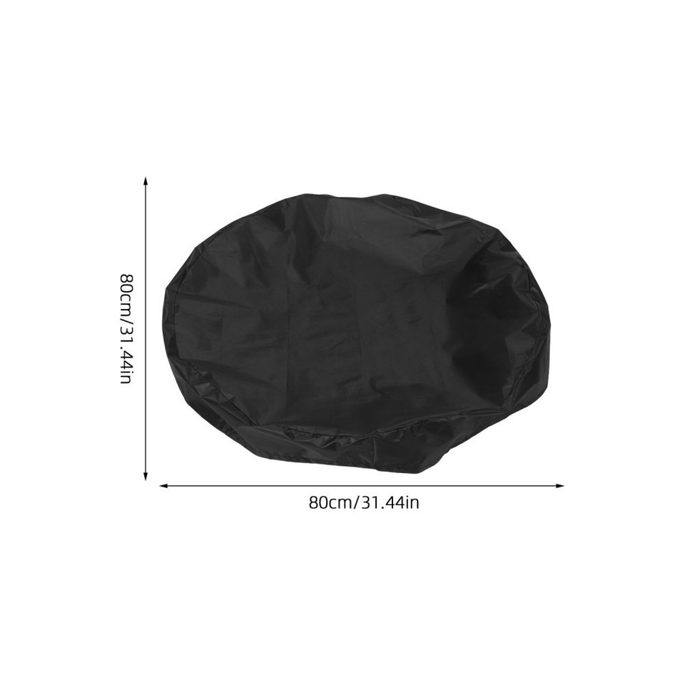 Outdoor Bbq Grill Cover - Round Cover For Charcoal Kettle Grill Bonfire ...