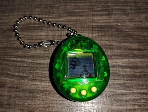 Genuine Tamagotchi Mini Bandai Virtual Pet Game Translucent Green ...