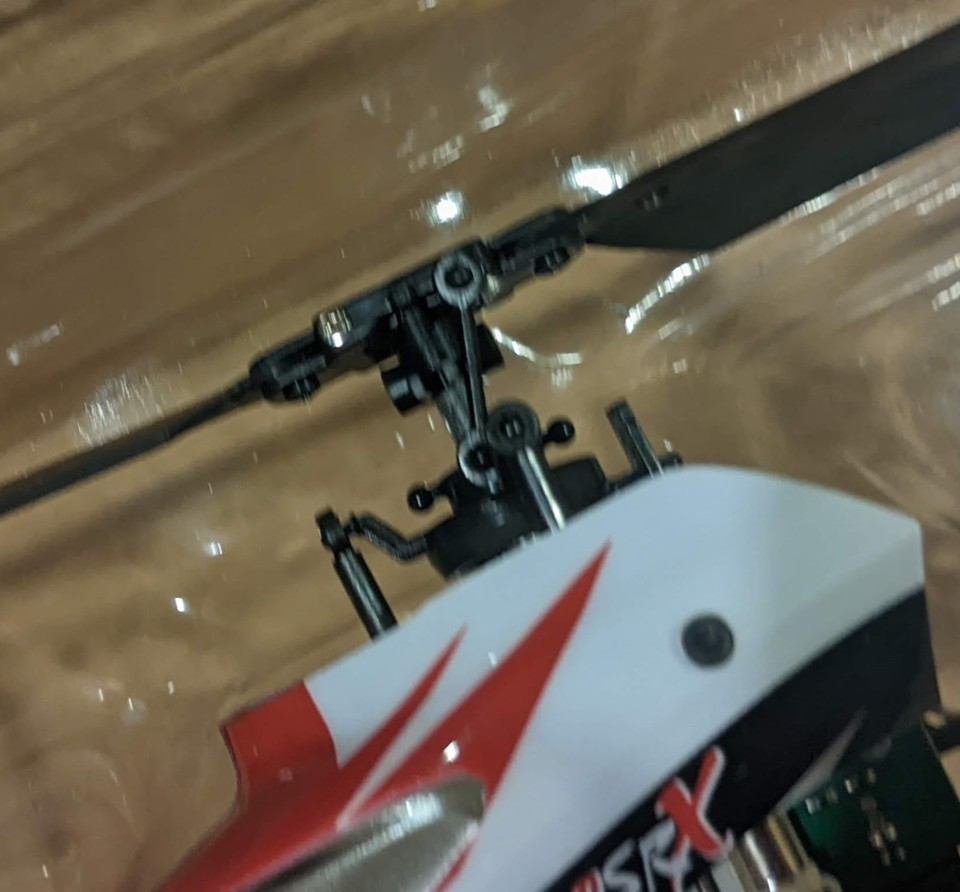 Used Blade MSRX MSR X BNF RC Remote Control Electric Helicopter BLH3250 ...