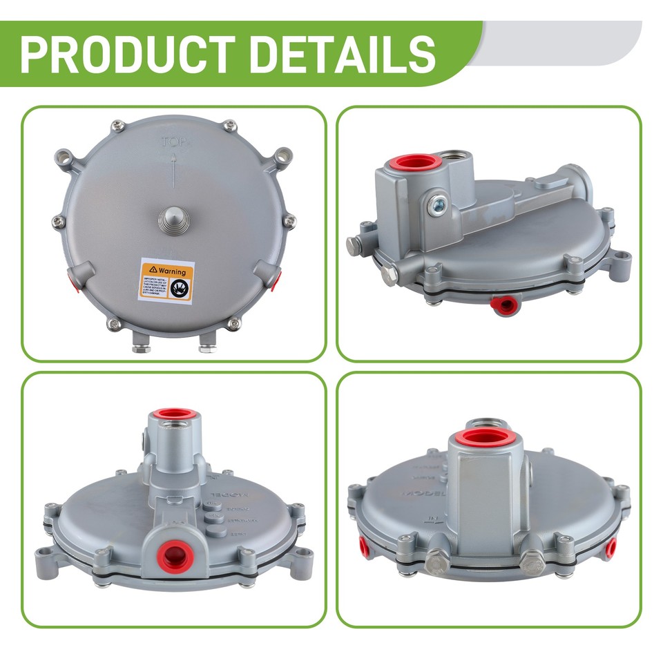 Garretson Impco Model KN Low Pressure Regulator 039-122 LPG Generator ...
