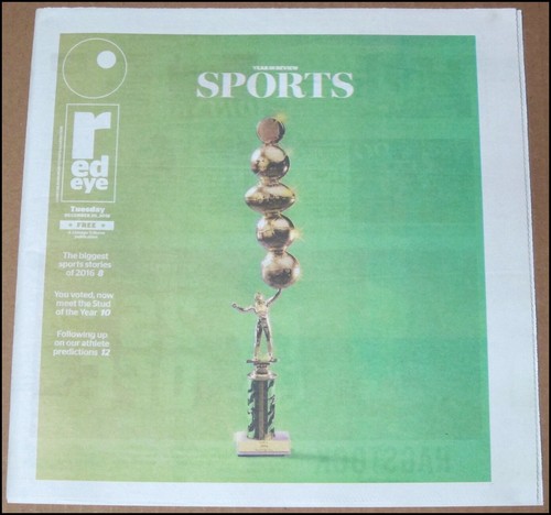 12/20/2016 Red Eye Newspaper Chicago 2016 Year in Review Sports Cubs ...