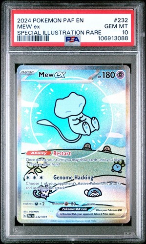 Pokemon Bubble Mew ex Paldean Fates 232/091 PSA 10 | eBay