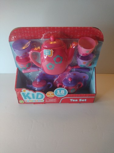 Kid Connection Tea Set with Light and Sound 18 Pieces Fast Free ...
