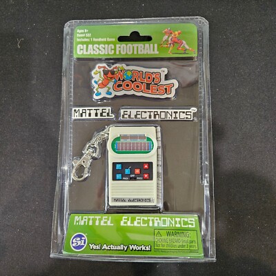 Football Handheld Keychain Game Mattel Electronic Games - Brand New | eBay