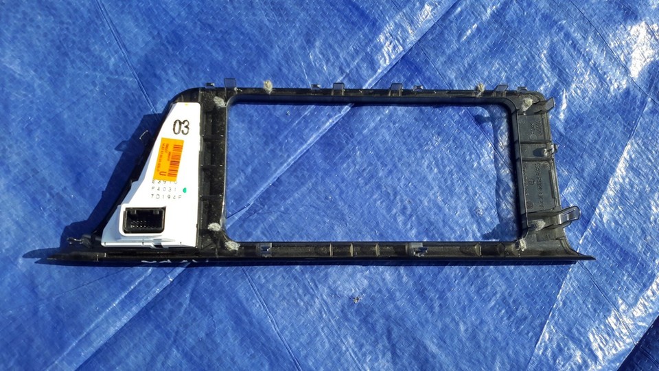 2018-2019 Toyota C-HR Center Display Trim Panel W/ Dash Cluster Switch ...