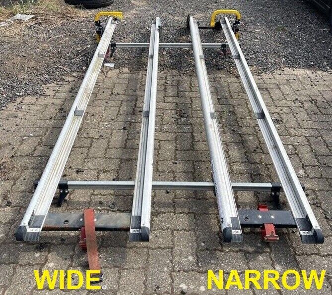 Single or Double Narrow Or Wide Aluminium Rhino Ladder Stows | eBay UK