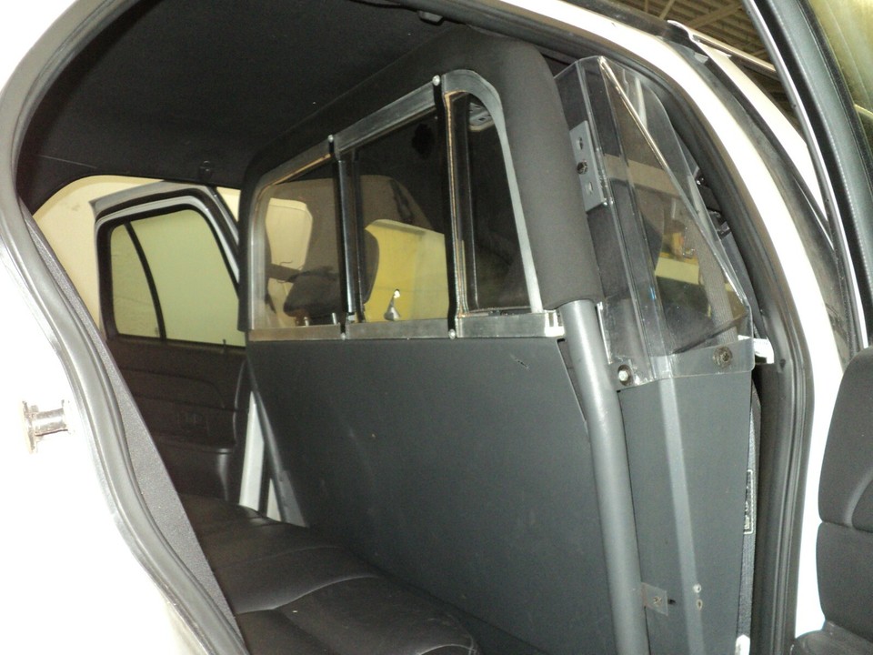 Complete ProGard Barrier Partition Police Prisoner Transport Ford Crown ...