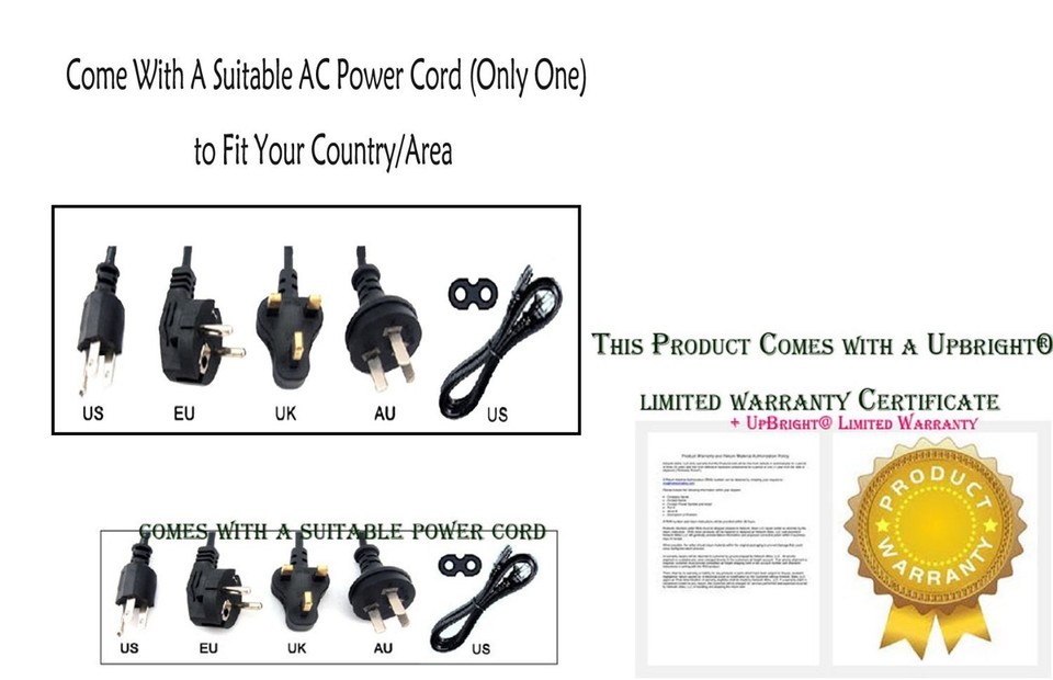 HP AC Smart pin slim power adapter 65W compatible with select HP Series ...