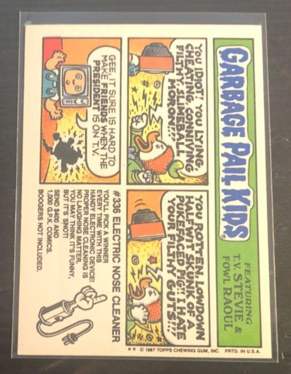 1987 Garbage Pail Kids SQUOZE ROSE #321B | eBay