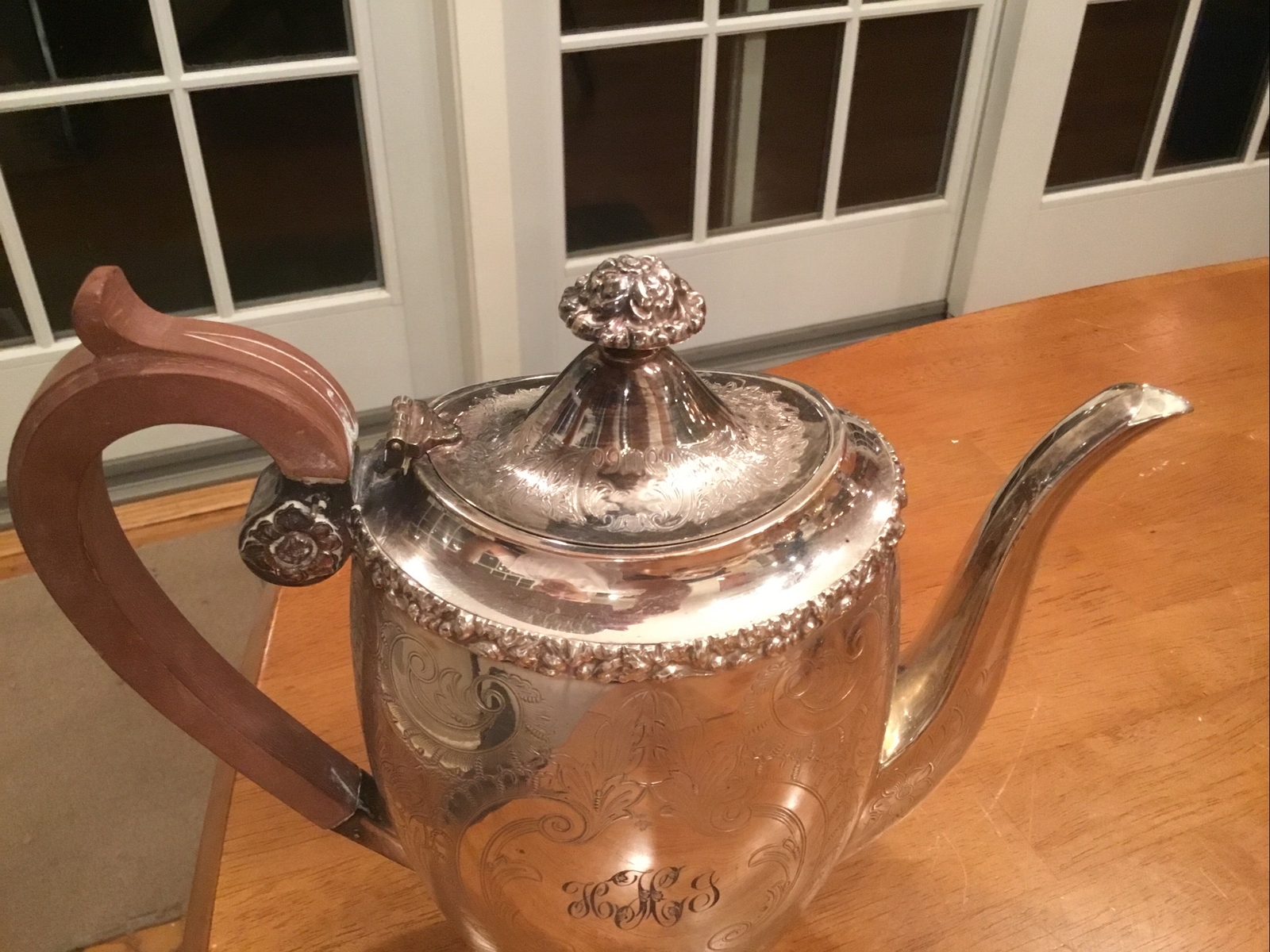 Birks Regency 4 pc Silverplate Tea Set w/ Coffee & Tea Pots, Sugar ...
