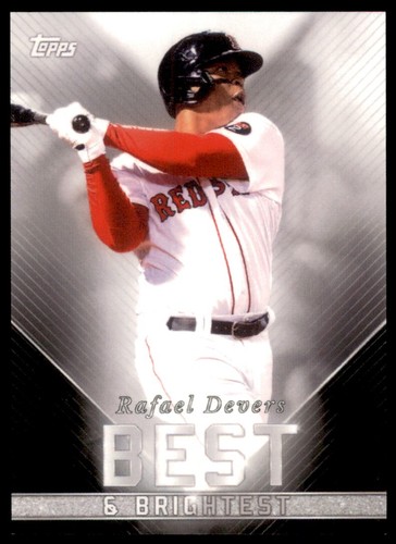 Rafael Devers 2022 Topps x Wander Franco Best & Brightest Card #13 ...