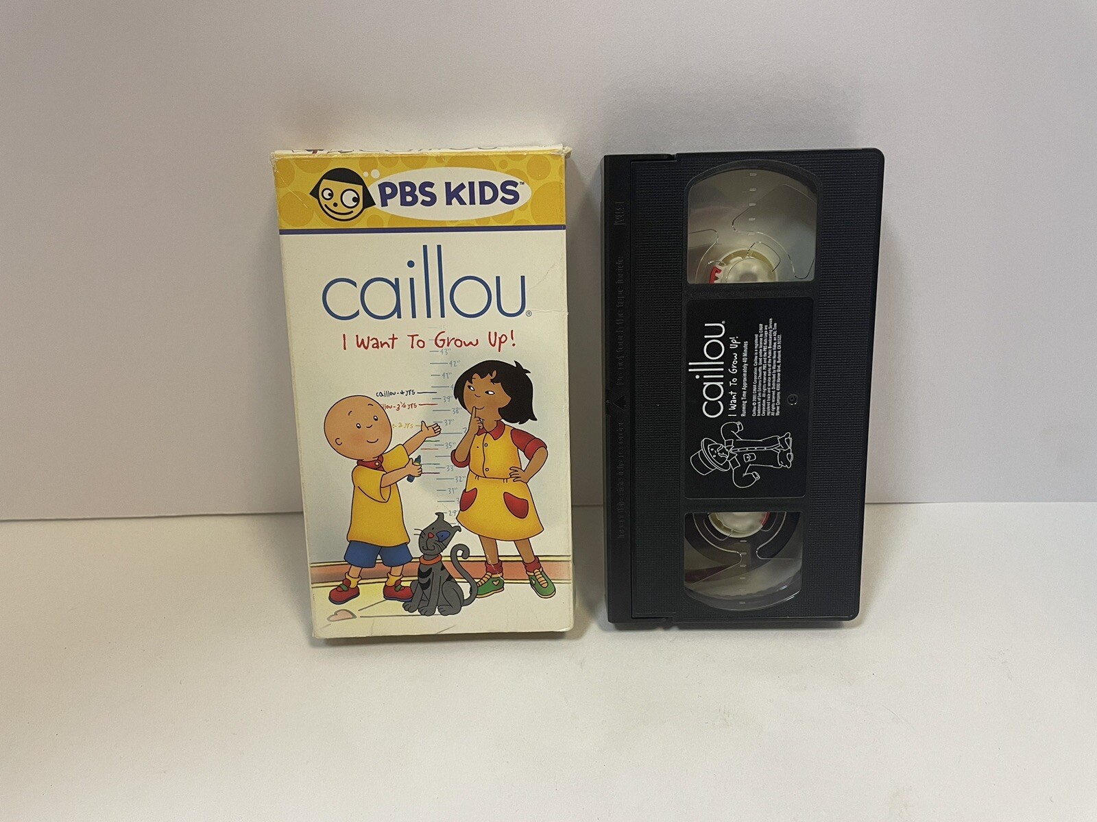 Caillou I Want To Grow Up VHS 2002 PBS Kids VHS Tape 794054863932 | eBay