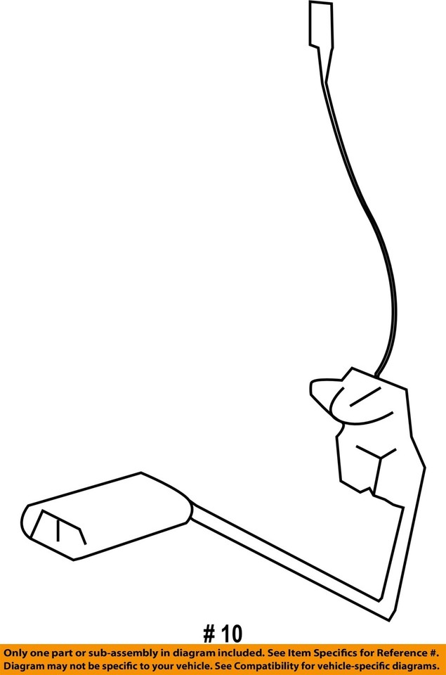 GM OEM 11-12 Sierra 1500 Fuel System Components-Level Sensor 19257096 ...