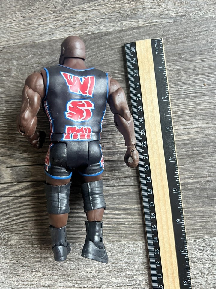 WWE 2011 Mark Henry WSM Hall of Pain Action Figure Red White & Blue ...