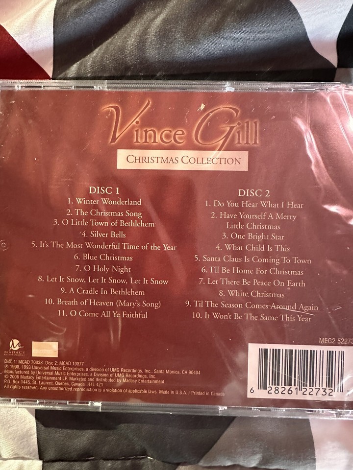 Vince Gill Christmas Collection - Audio CD 628261227327 | eBay