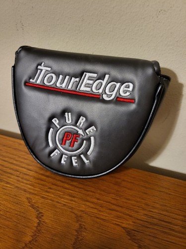 Tour Edge Pure Feel PF Template Series Mallet Putter Headcover Black ...