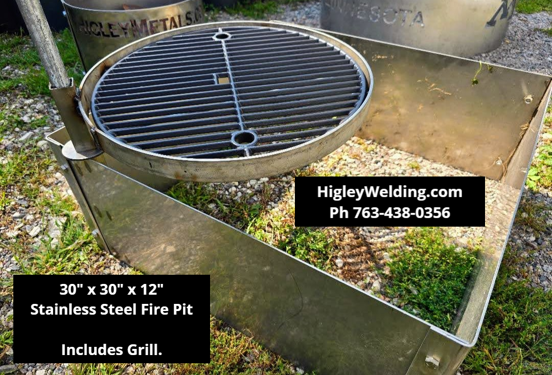 Fire Pit Liner Campfire Ring 40 Diameter x 16" Deep | eBay