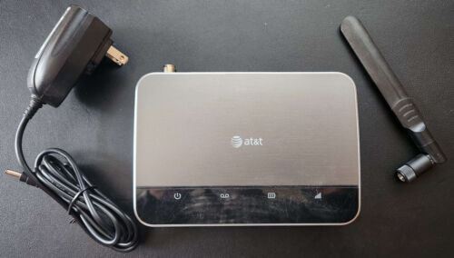 AT&T Wireless Home Phone Base Station ZTE WF720 Unit + Battery - TESTED ...