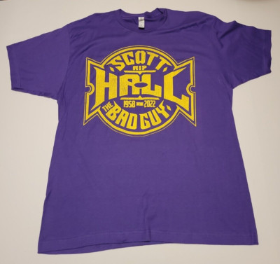Scott Hall Shirt XL Shirt Pro Wrestling Crate Razor Ramon Bad Guy RIP ...