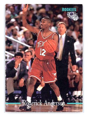 1995 Classic #75 Roderick Anderson Texas Longhorns | eBay