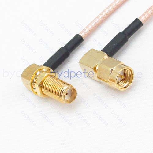 SMA male RA to SMA female right angle 90 degree RG316 cable Coaxial ...