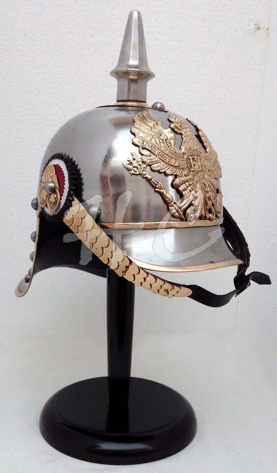 German Armor Prussian Pickle Haube Helmet WWI/WW2 Collectible Militaria ...